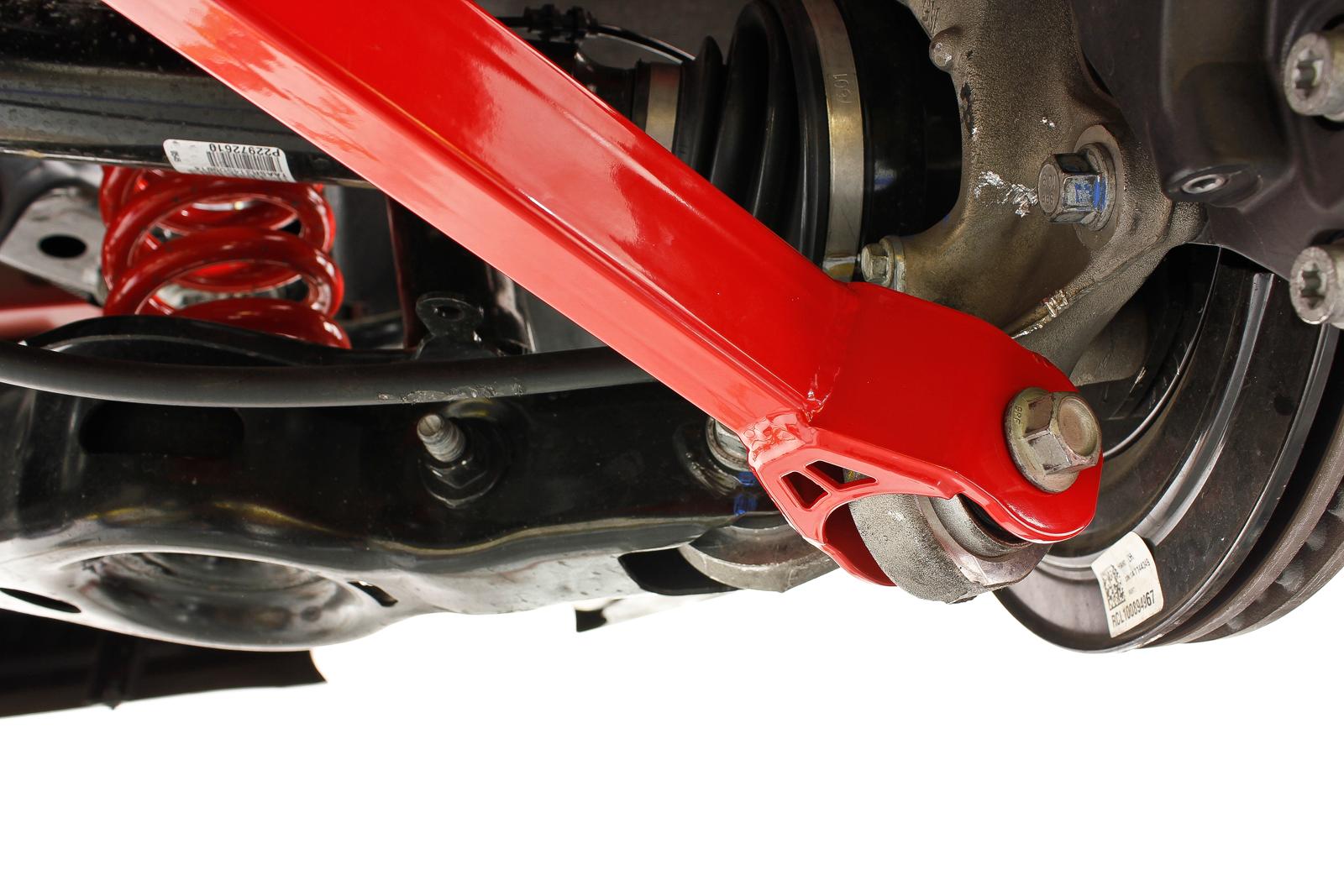 TCA059 - Lower Trailing Arms, Non-adjustable, Poly 2016 - 2023 Chevy C ...